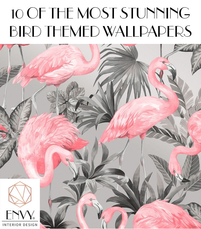 10 of the most stunning bird themed wallpapers - Envy Interior Design